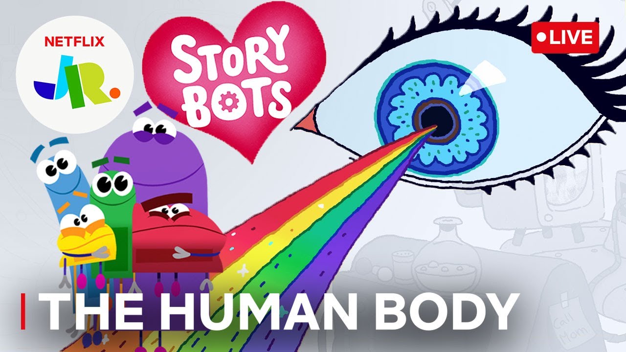 🔴 LIVE! StoryBots Full Episodes 👀 Learn About The Human Body! | Netflix Jr