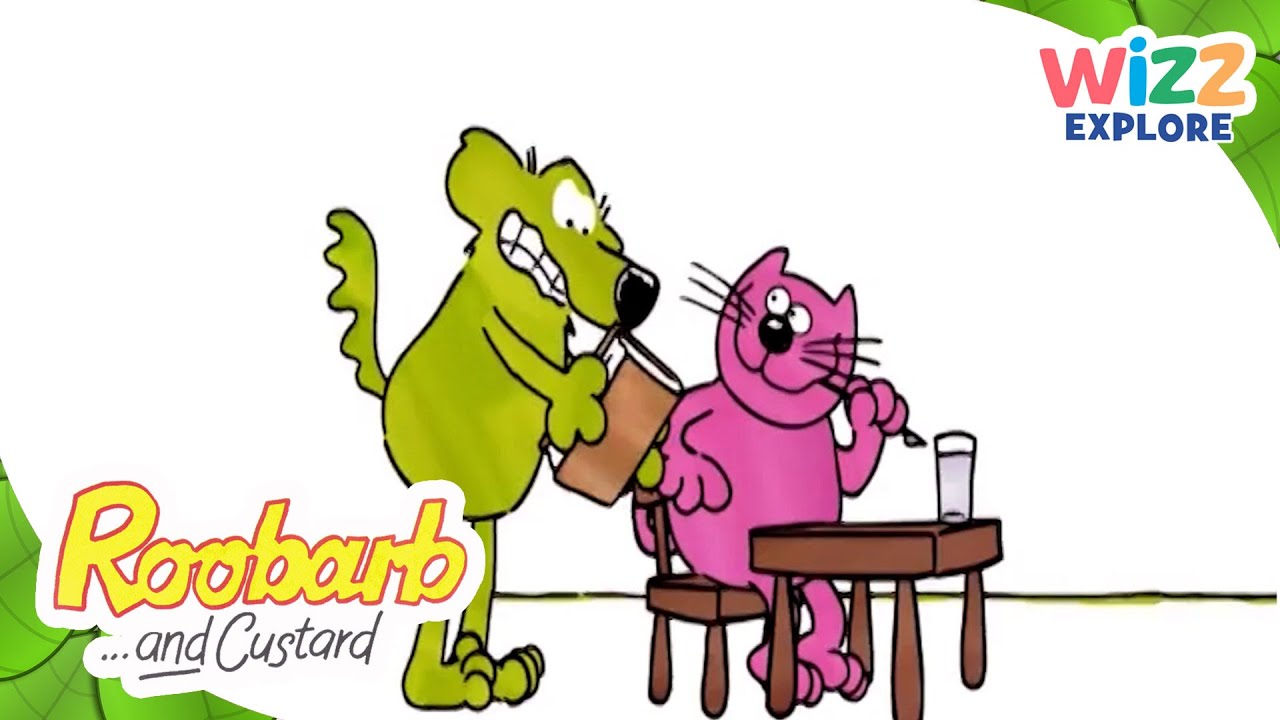 Roobarb And Custard | Custard Writes A Book! 📖 | Episode 3 | Full ...