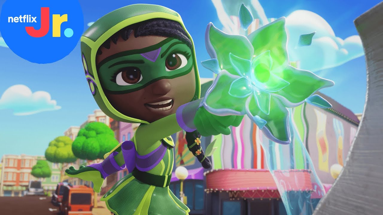 Treena’s Best Action Pack Moments 🌱 Netflix Jr.