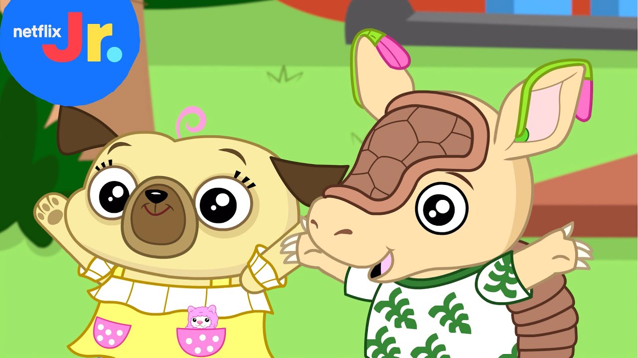 Armando The Armadillo, Chip's New Friend | Chip And Potato | Netflix Jr